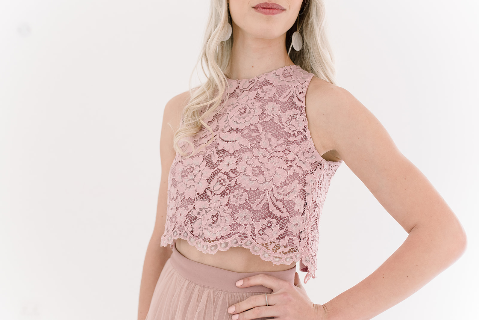 The Lace Open Back Top | Mrs Rose
